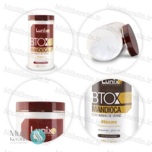 بوتاکس مو لونیکس ماندیوکا - مولتی کراتین فروشگاه محصولات صافی و احیاء مو